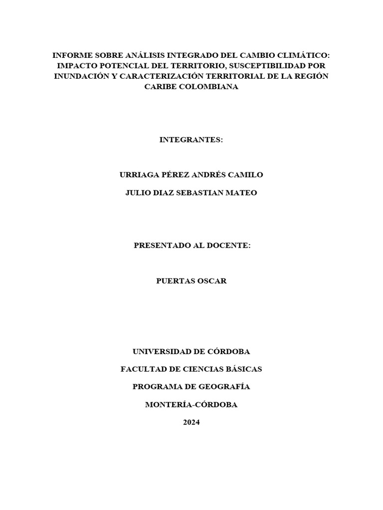 Análisis Espacial Variables Visuales | PDF | Inundar | Planificación urbana