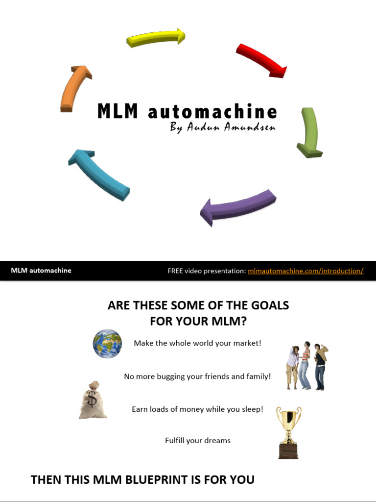 MLM Automachine Network Marketing (PDFDrive) | PDF | Multi Level Marketing
