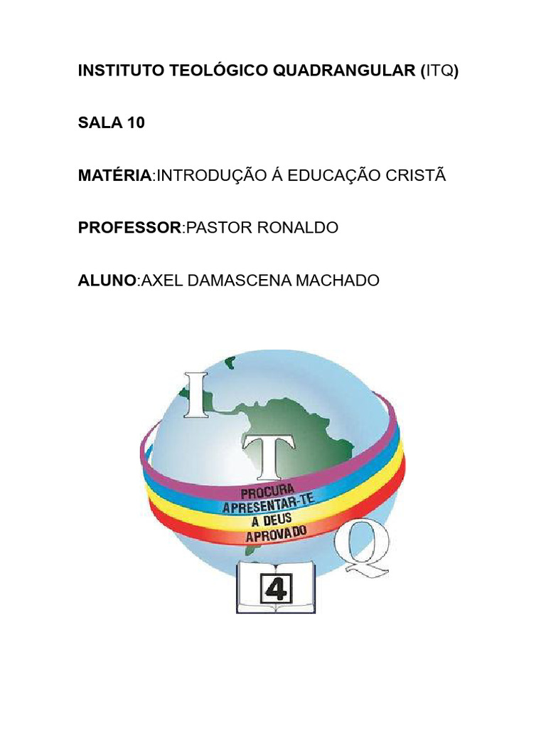 Plano de Aula - Itq | PDF