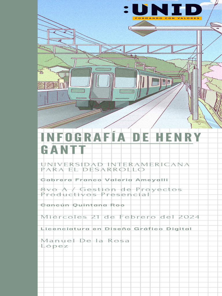 Infografía Henry Gantt | PDF | Gestión de proyectos | Economias