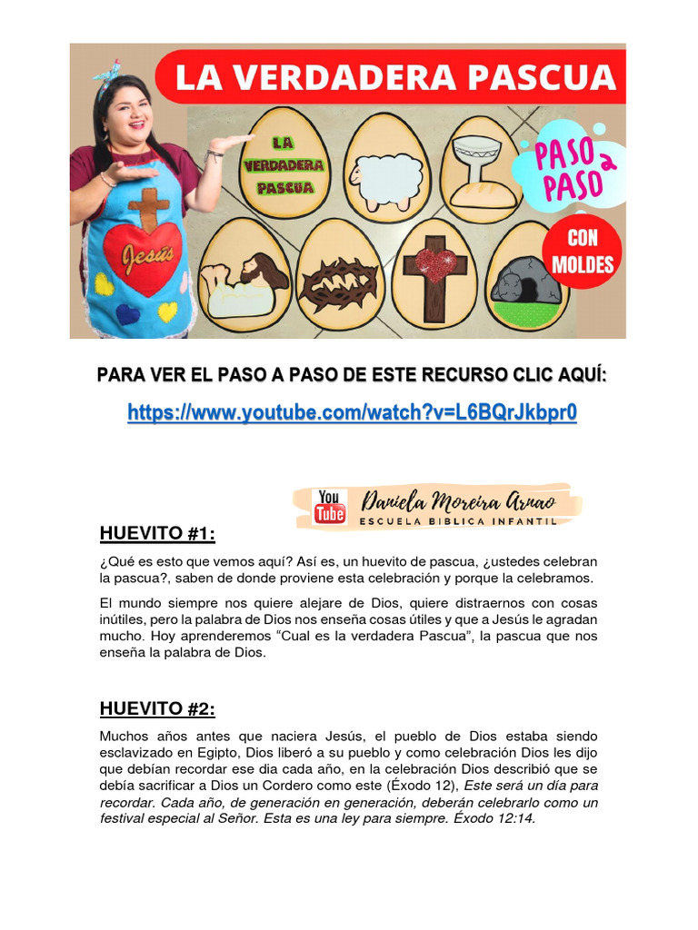 La Verdadera Pascua Cristiana | PDF | Jesús | Pascua de Resurrección