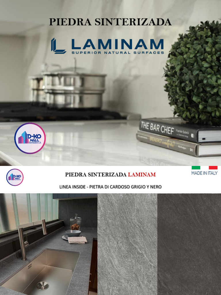 Catálogo de Encimeras Laminam | PDF