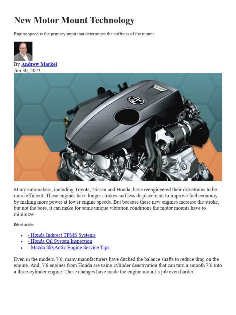 22 - ĐMTrư NG - Tháng 2 - ĐĐT - New Motor Mount Technology | Download ...