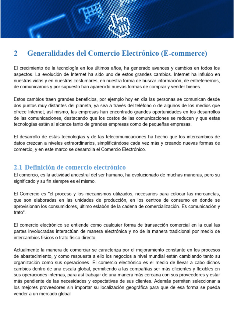 Modulo 1. Parte 2. Generalidades Del Comercio Electronico | Descargar gratis PDF | Comercio ...