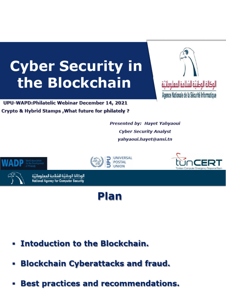 Cybersecurity Threats in Blockchain | PDF | Cryptocurrency | Security