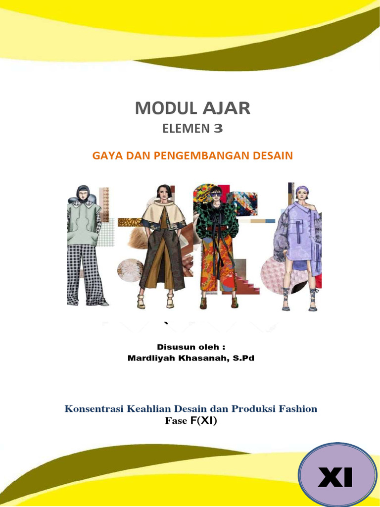 Modul Ajar - Busana Fase F | PDF
