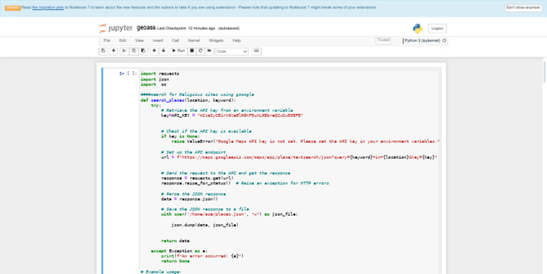 Geoass - Jupyter Notebook | PDF | Json | Computer Engineering
