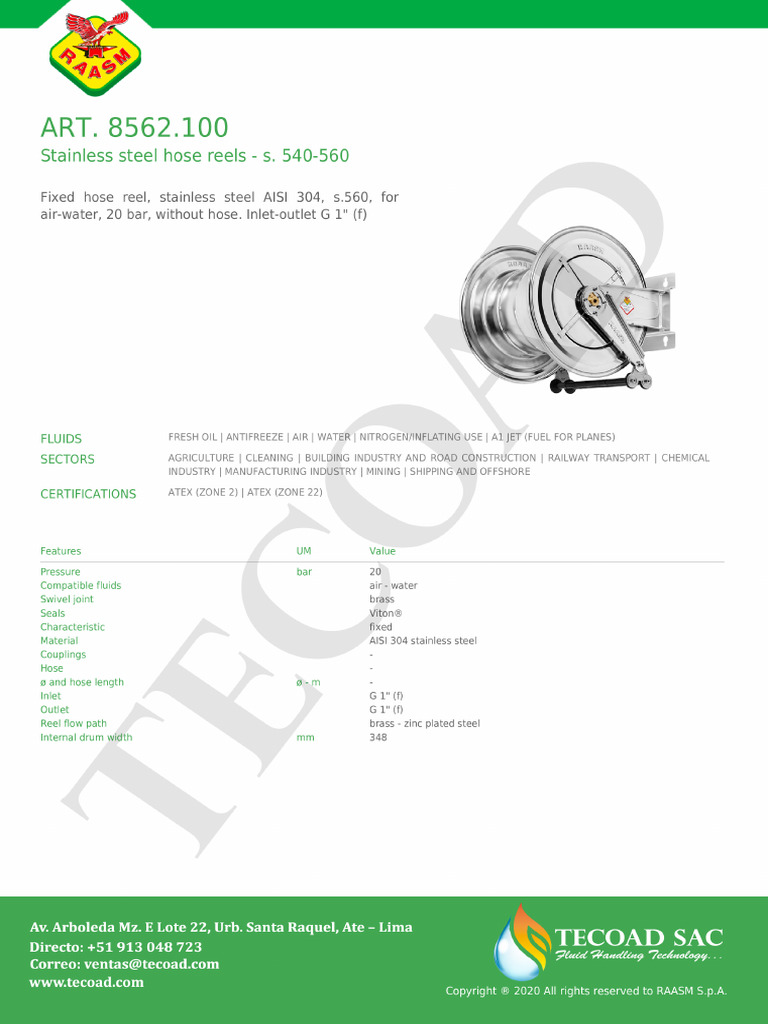 8562.100 RAASM 1 | PDF