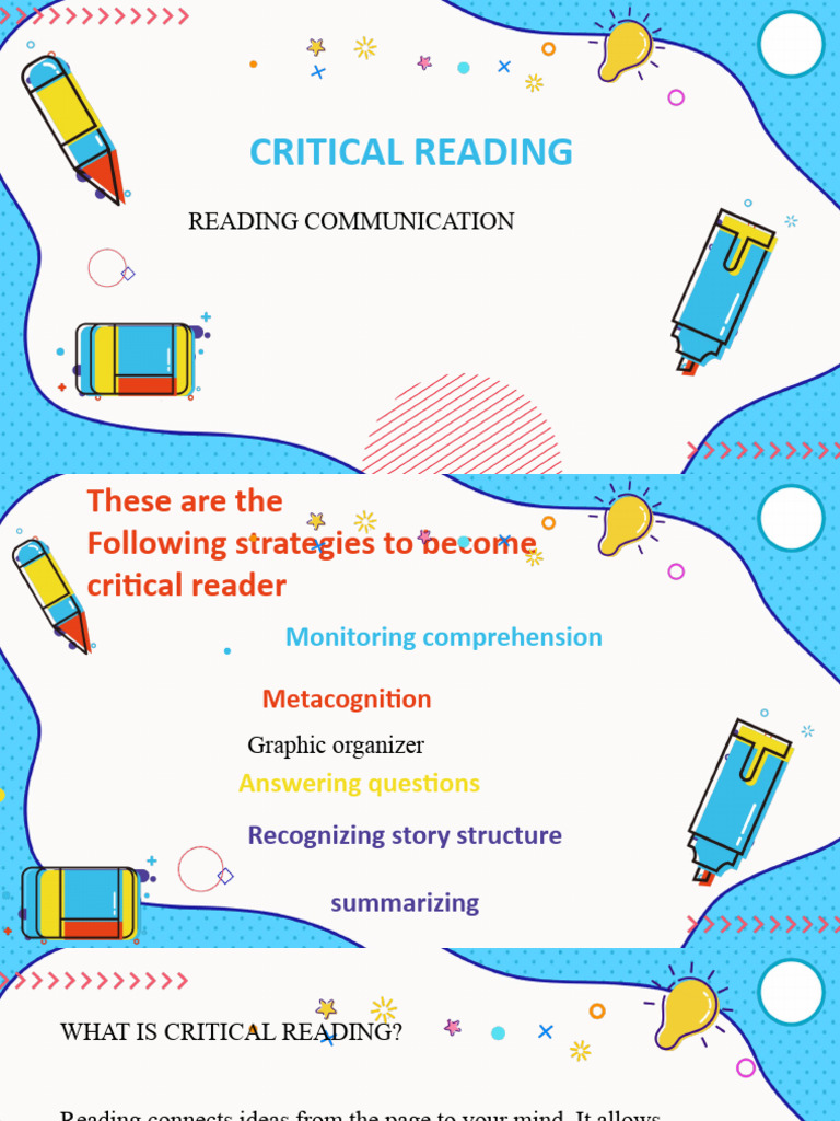 CRITICAL READIN WPS Office | PDF | Reading Comprehension | Behavior Modification