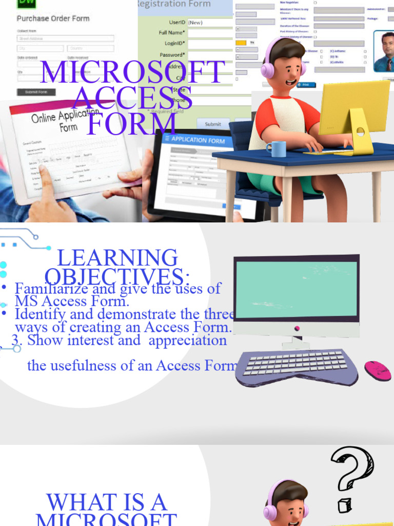 Microsoft Access Forms Pdf