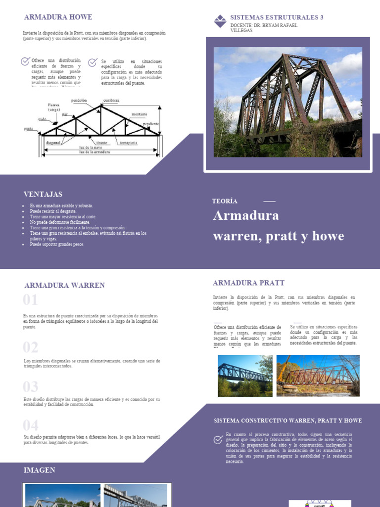 DIPTICO | PDF | Braguero | Puente