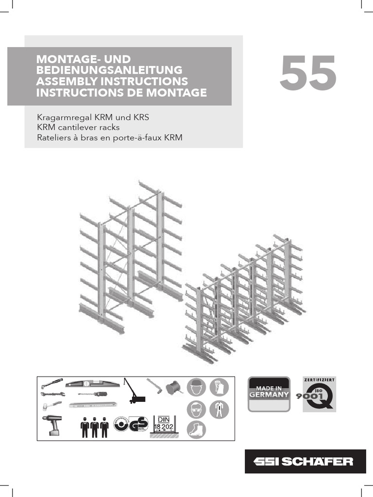 Montage-Und Bedienungsanleitung Assembly Instructions Instructions de ...
