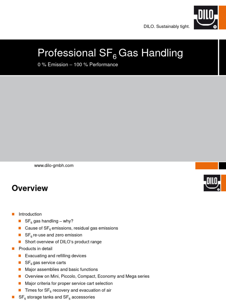 Fdocuments - in Professional Sf6 Gas Handling With Regulations Iec ...