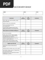 Fire Drill Checklist | PDF | Emergency Evacuation | Safety
