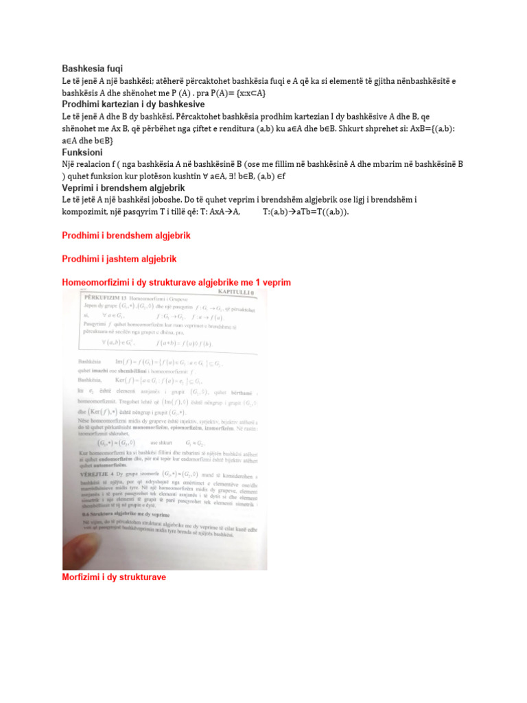 Algjeber Teori2 | PDF