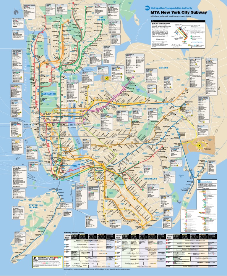 MTA - New York City Subway Map | PDF