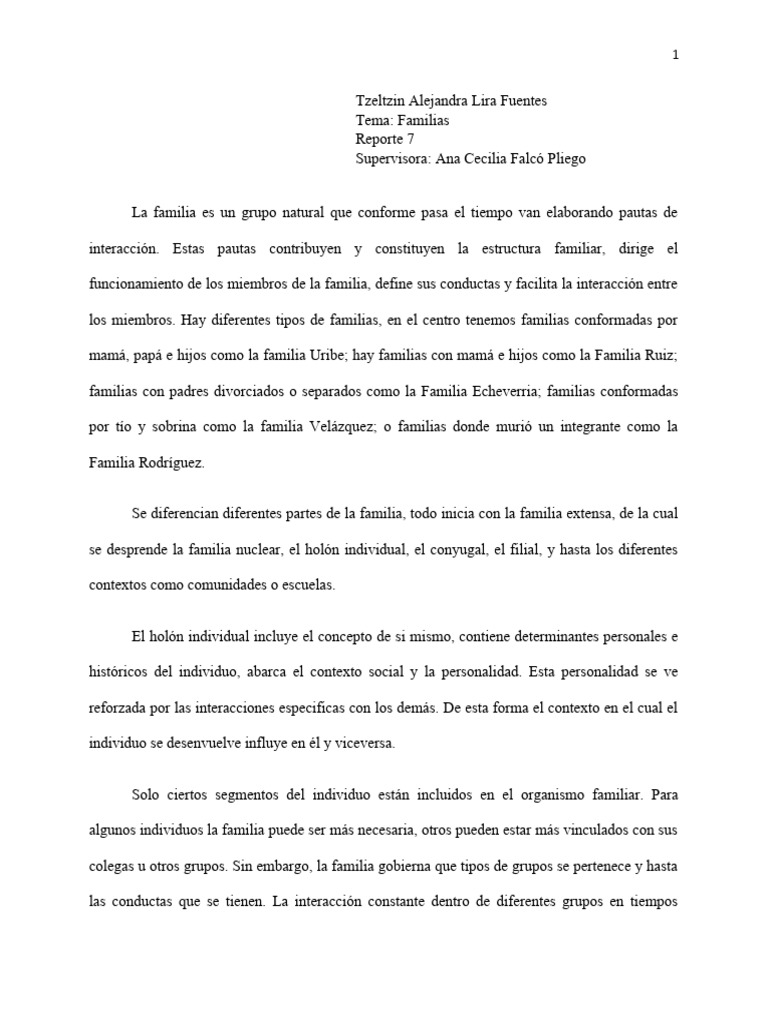 familia y parejas | PDF | Familia | Comportamiento