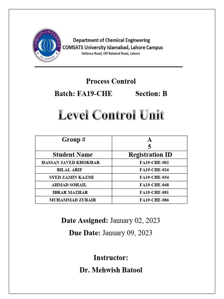 Level Control Unit Group B4 | PDF | Electrical Engineering | Electricity