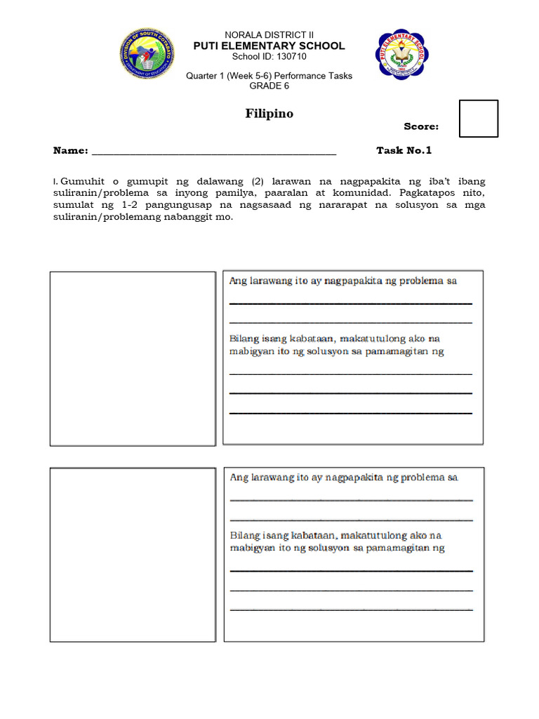 Q1 - Performance Task Week5-6 | PDF