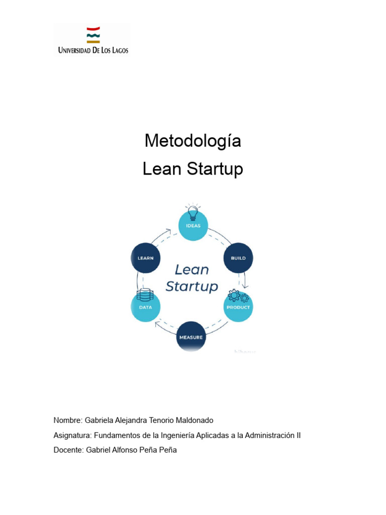 Ensayo Lean Startup | PDF | Lean Startup | Empresa de inicio