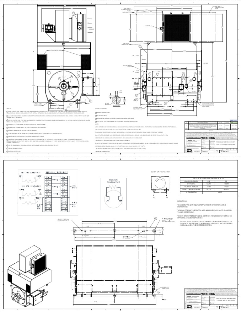 01 - Outline Drawing E30D477-3 | PDF