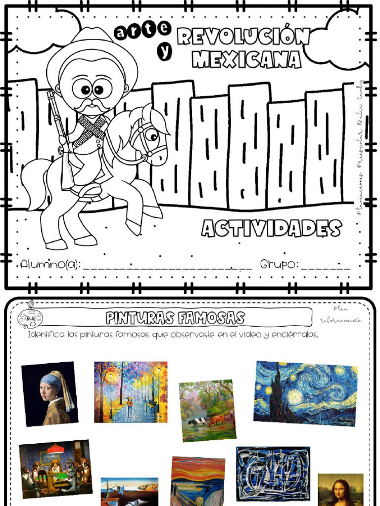 Fichas Plan Arte y Revolucion Dulce Candy Enviar | PDF | Educación en ...