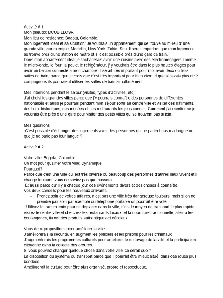 B1 Dossier 1 | PDF | Sciences sociales