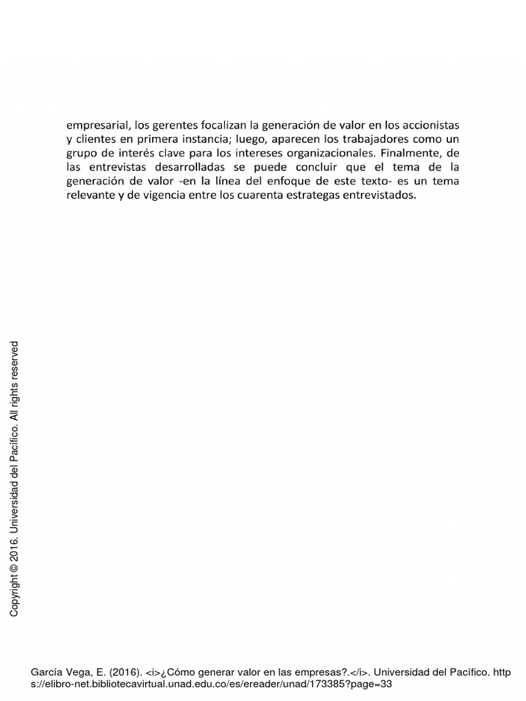 ¿Cómo Generar Valor en Las Empresas | PDF | Crecimiento personal y ...