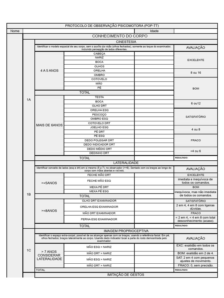 Pop-Tt Protocolo PDF | PDF
