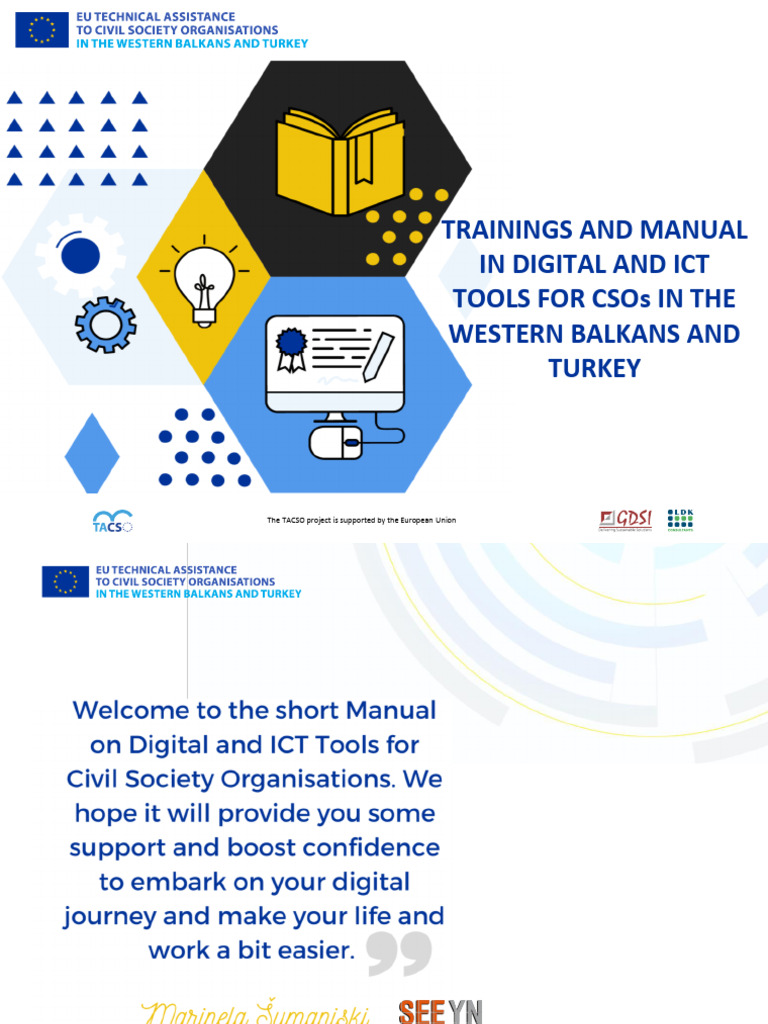 Digital Tools Manual for CSOs in Balkans | PDF | Educational Technology ...