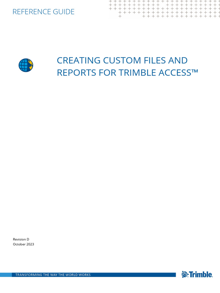 Access Custom Files and Reports | PDF | Xslt | Xml