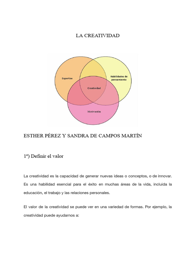 Educación Moral - Creatividad | PDF | Creatividad | Sociedad Educación Moral - Creatividad | PDF | Creatividad | Sociedad