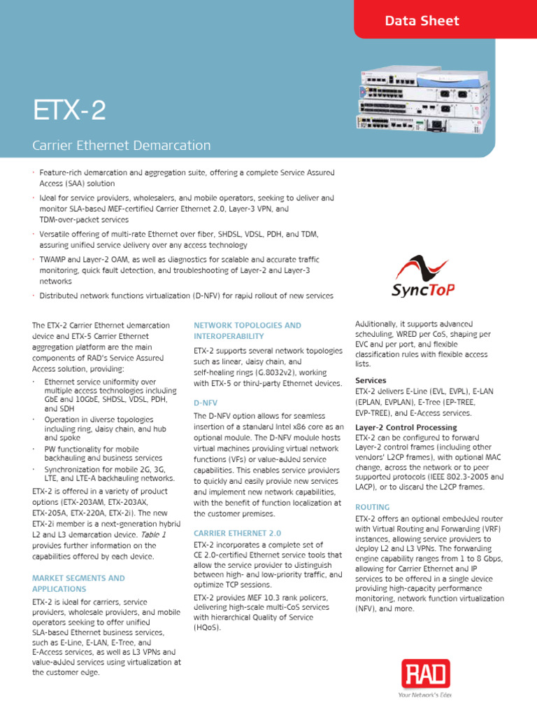 Rad Etx 2 | PDF | Computer Network | Computer Science