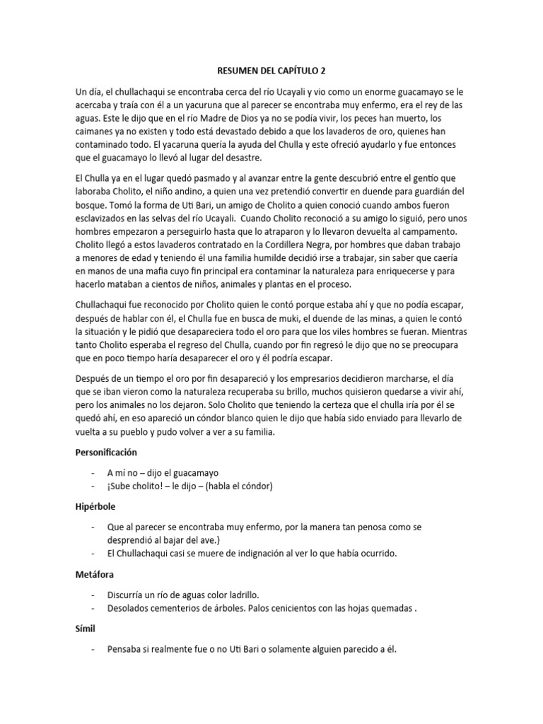 RESUMEN DEL CAPÍTULO 2 | PDF