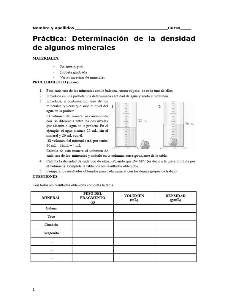 Practica N4 Laboratorio | PDF | Minerales | Materiales