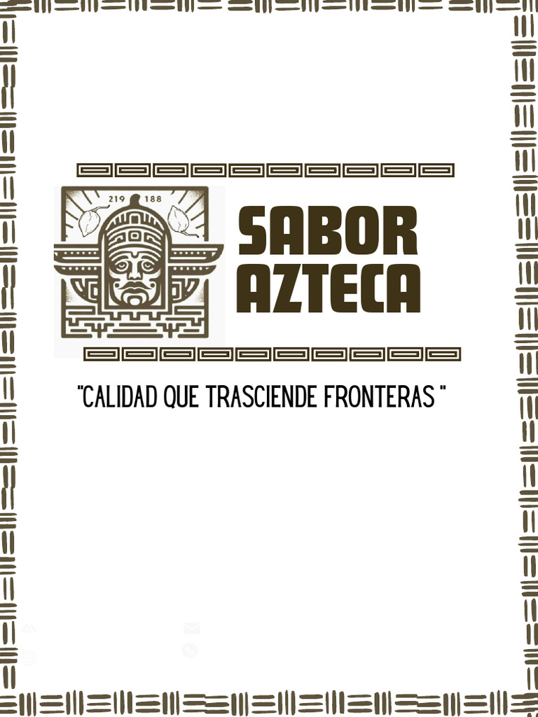 Copia de SABOR AZTECA | PDF | Calidad (comercial) | Ají picante