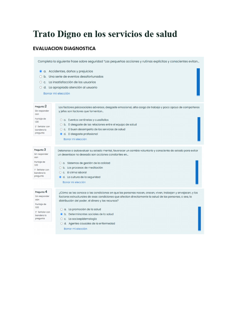 Trato Digno en Los Servicios de Salud | PDF | Salud y bienestar