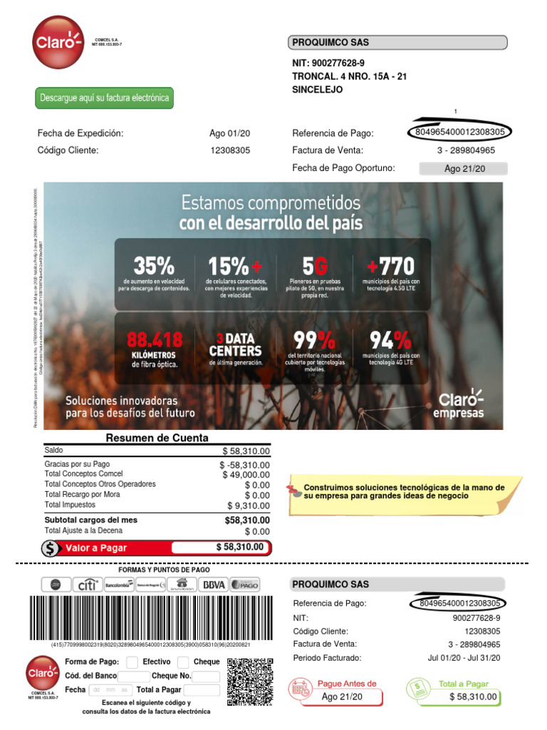 7 Julio 2020 | PDF | Cheque | Factura