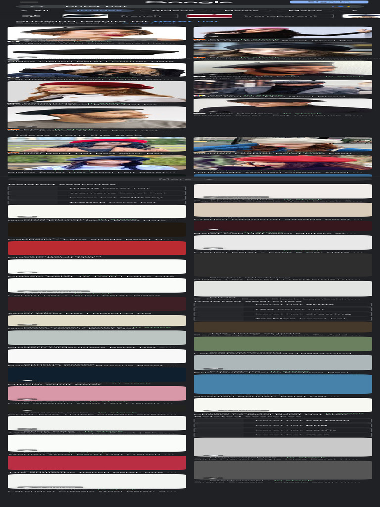 Buret Hat - Google Search | PDF | Hat | Clothing