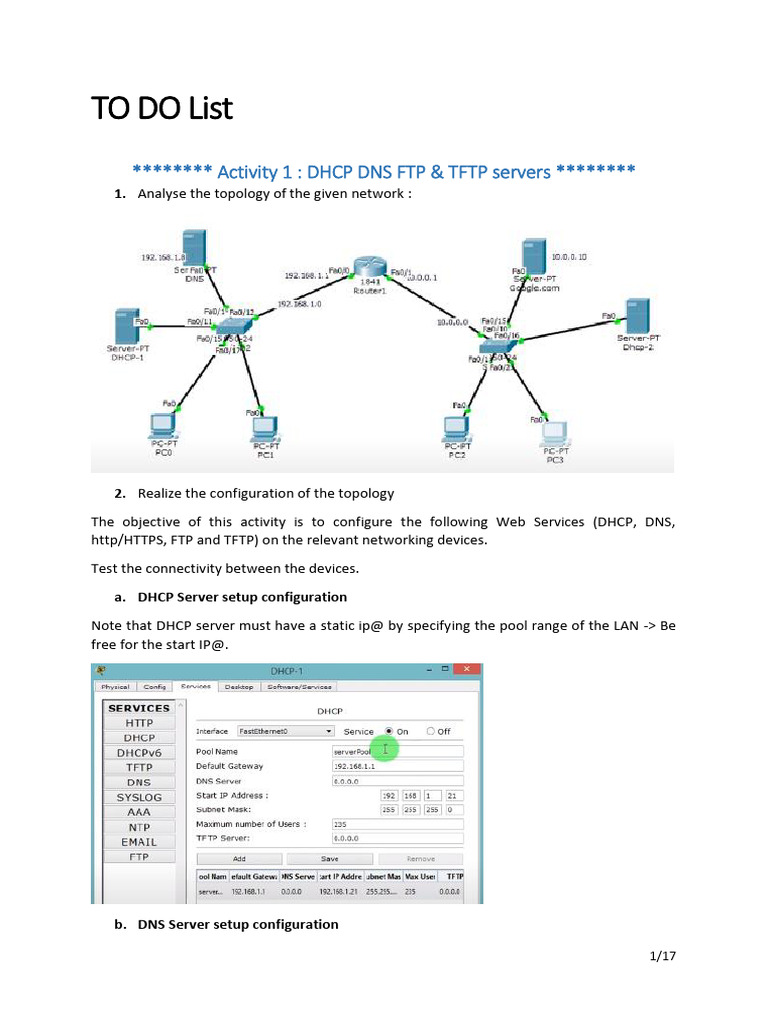 TP3 Devoir | PDF | File Transfer Protocol | Ip Address
