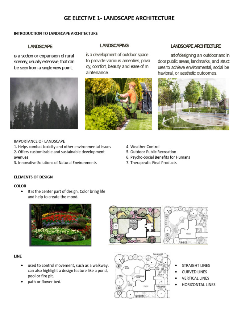 Introduction to Landscape Architecture | PDF | Landscape | Symmetry