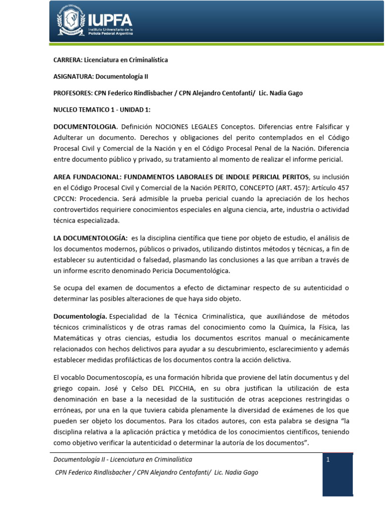 Nociones Legales Articulos Dubitado Indubitado | PDF | Testigo experto ...