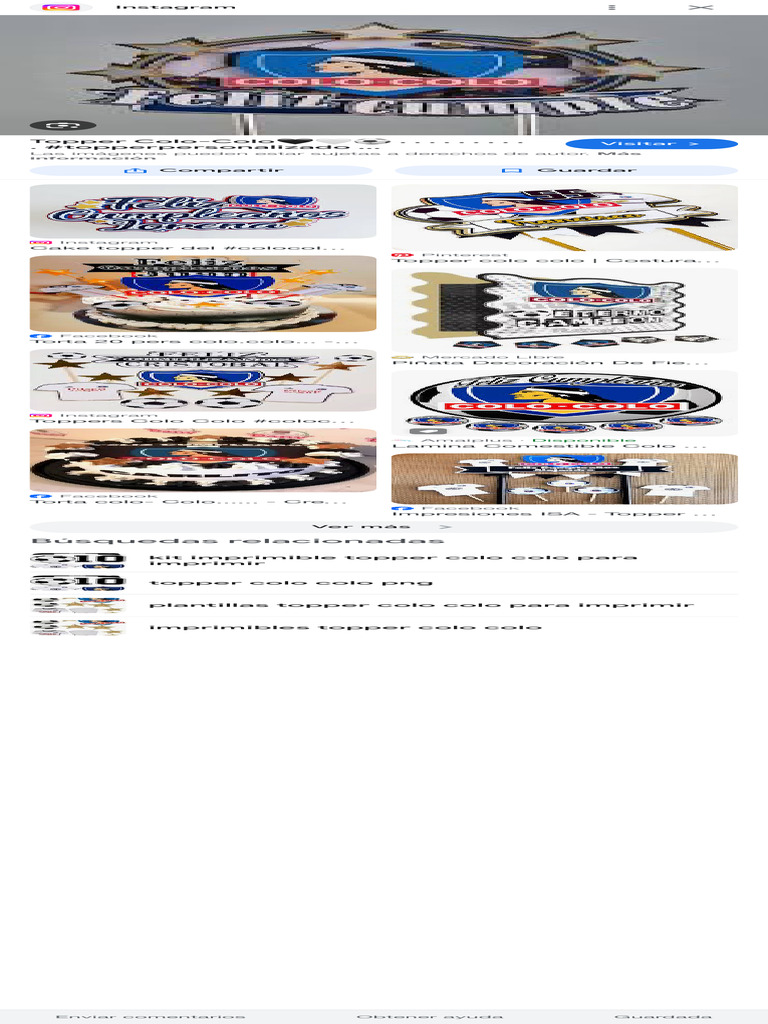 Colo Colo Topper - Buscar Con Google | PDF | Cocina, comidas y vino