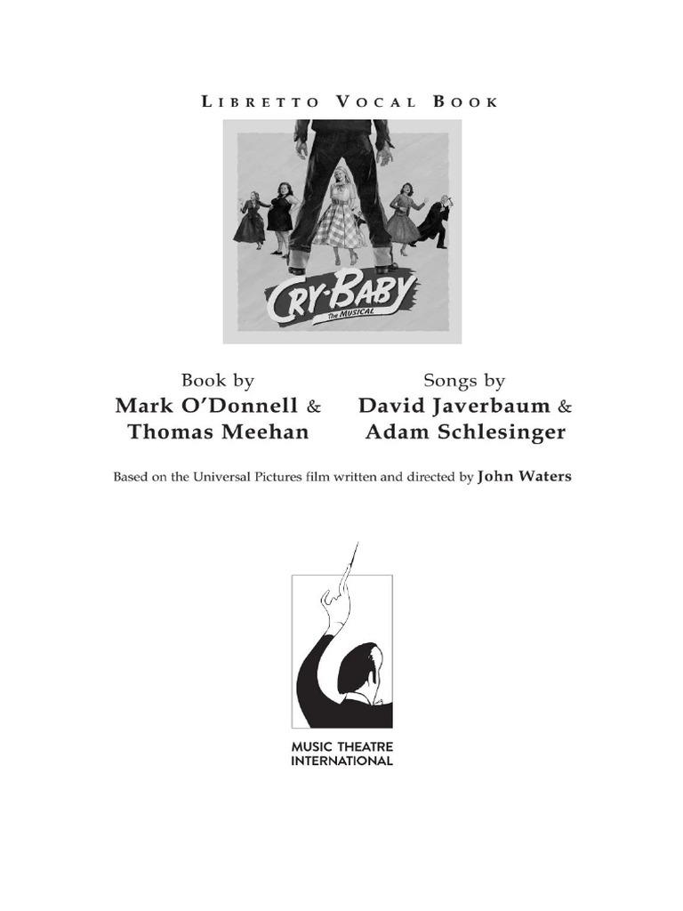 Cry-Baby Libretto CORRECT | PDF