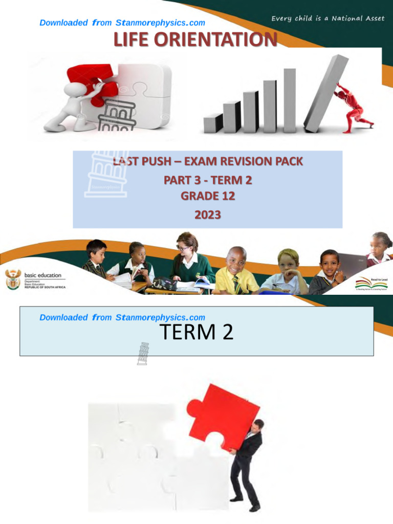 Life Orientation Grade 12 Last Push 2023 | PDF