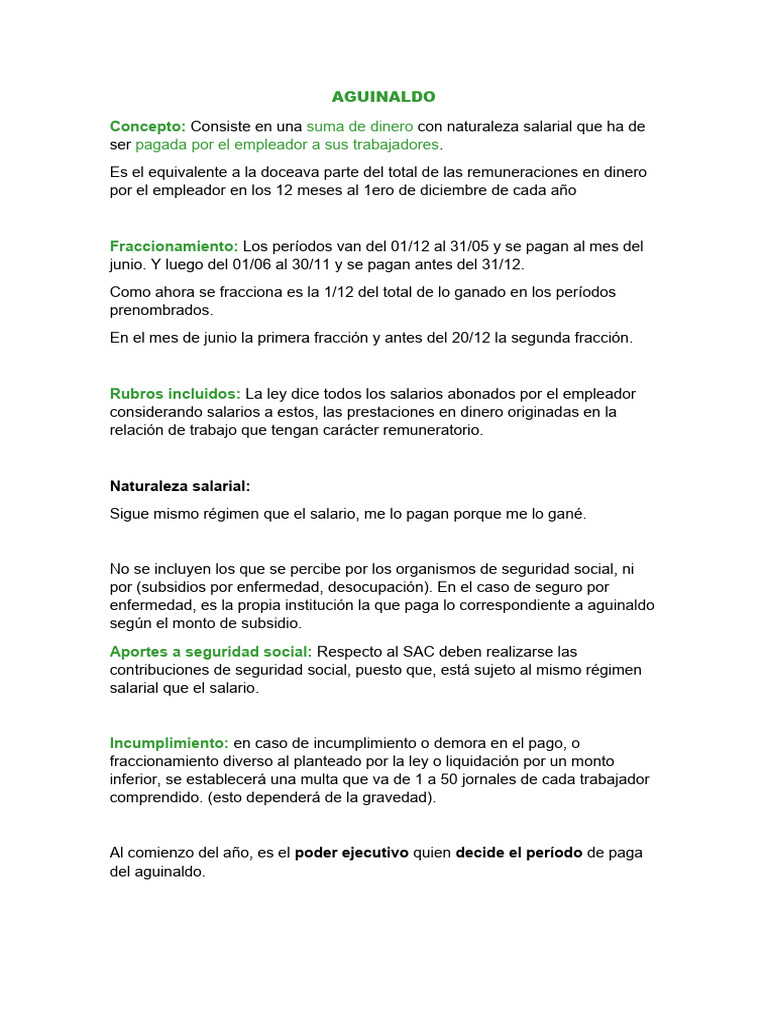 Guía del Aguinaldo para Trabajadores | PDF | Salario | Labor
