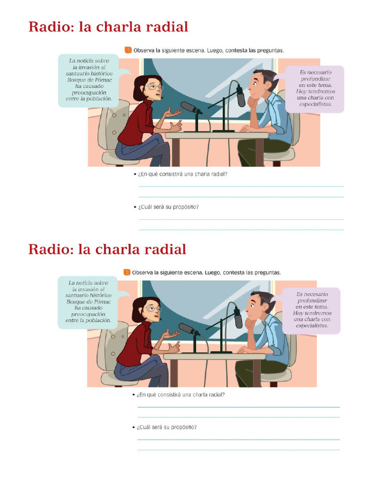 Charla Radial | PDF