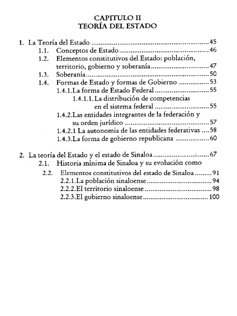 Teoría Del Estado | PDF
