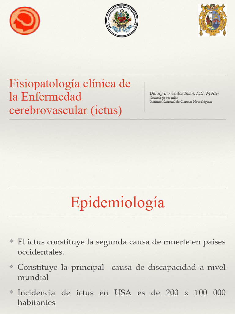 T3. Accidente Cerebrovascular | PDF | Carrera | Enfermedades ...