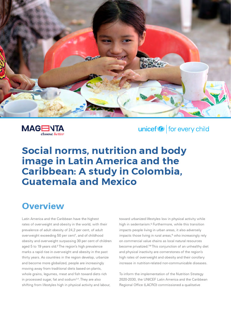 Social Norms, Nutrition and Body Image in Latin America and The ...